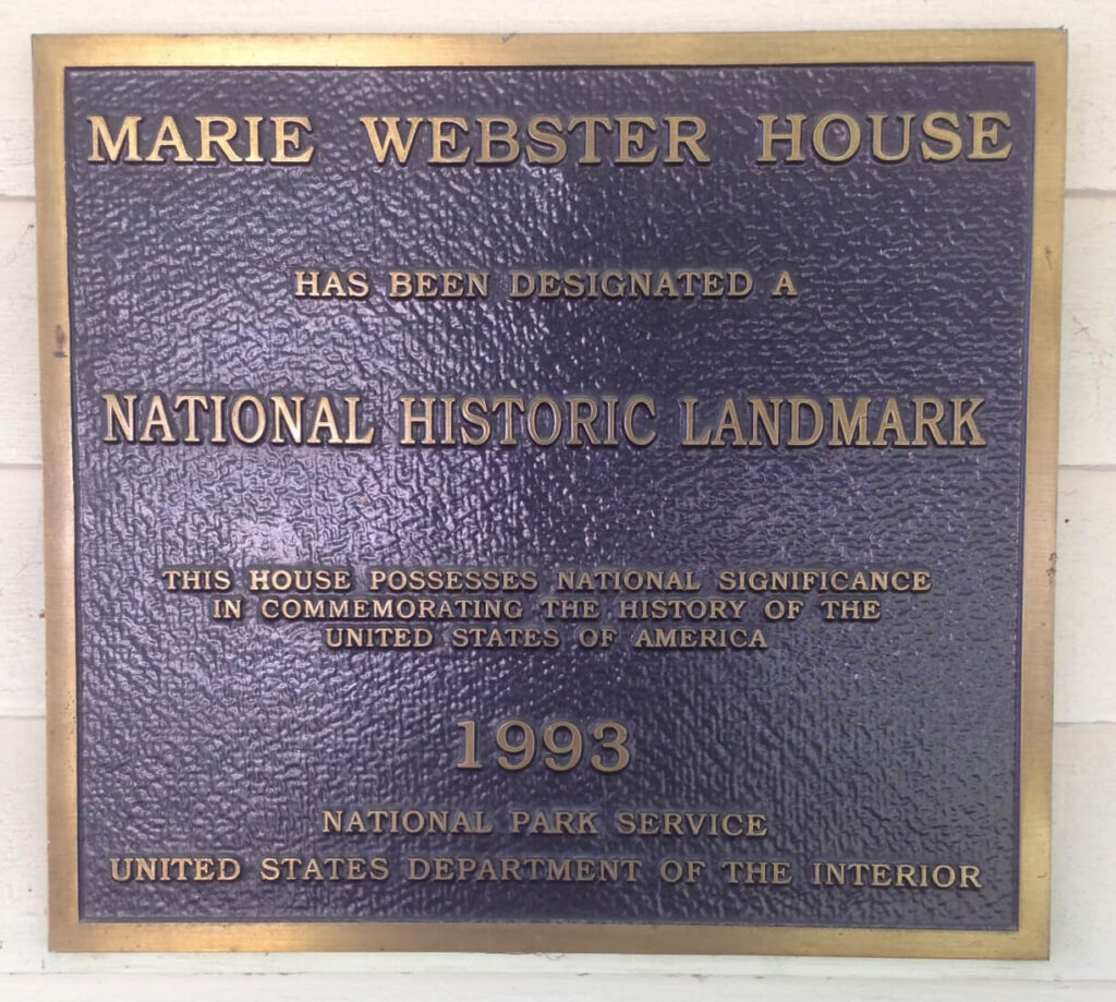 Marie Webster House – The Quilters Hall of Fame