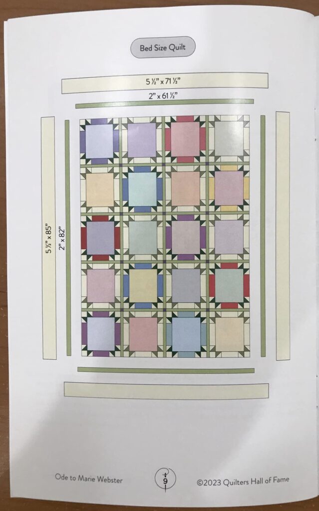 Ode to Marie Webster Quilt Pattern – The Quilters Hall of Fame